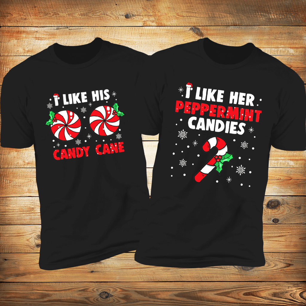 I Like His Candy Cane & I like her peppermint Candies